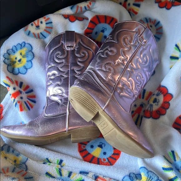 Tucker + Tate | Shoes | Tucker Tate Pink Western Boots With Decorative ...